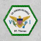 US Virgin Islands Flag USVI St. Thomas Patch | Zazzle