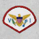 US Virgin Islands Flag USVI VI Patch | Zazzle