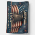 USA 250th Anniversary Liberty Bell Family Name House Flag | Zazzle