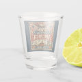 USA America 250th Anniversary Vintage Patriotic Shot Glass | Zazzle