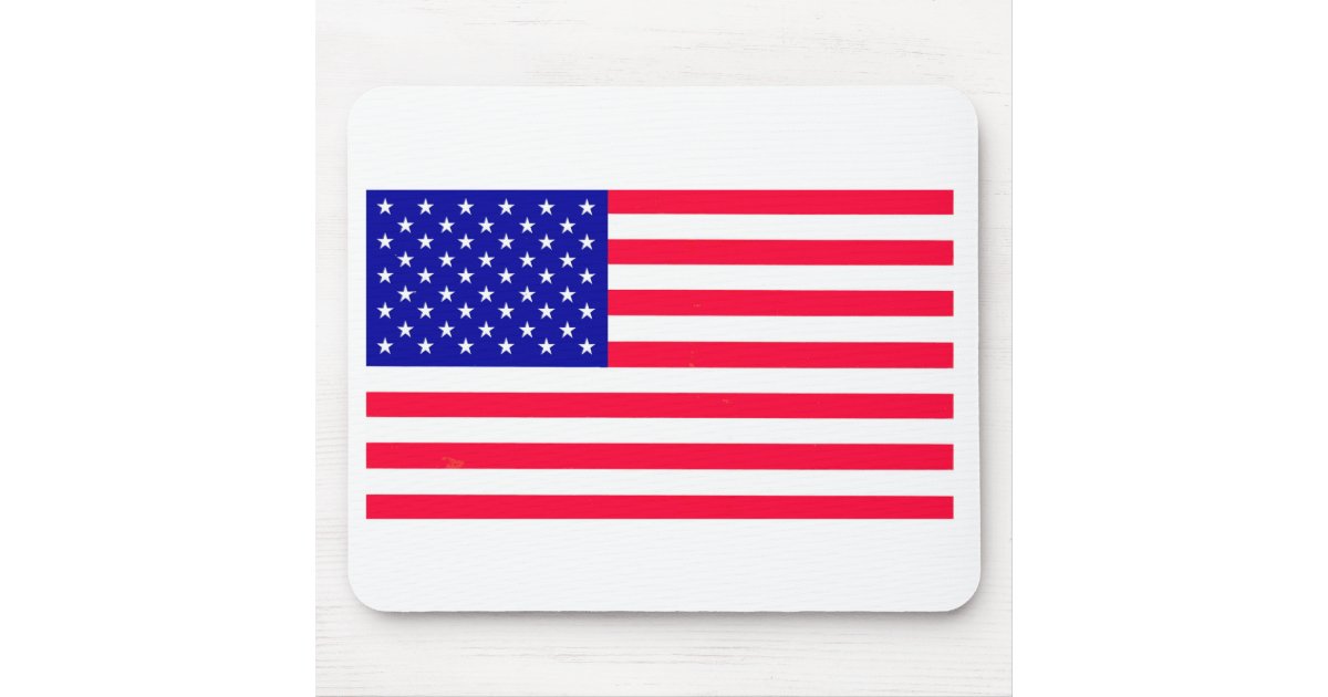 USA American Flag Mousepads - US | Zazzle