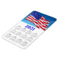 USA American Flag | Patriotic 2021 Calendar Magnet | Zazzle
