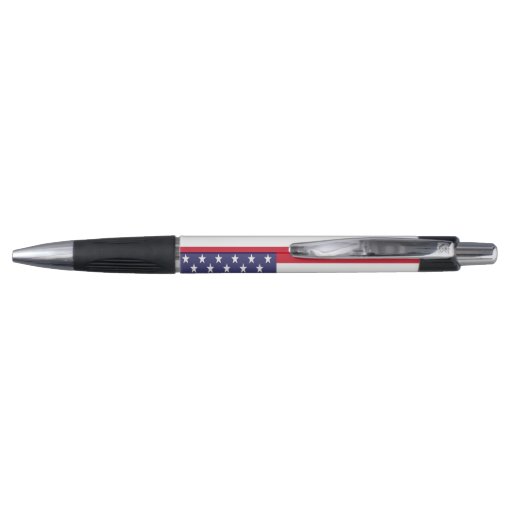 USA American Personalized Patriotic Flag Pen | Zazzle