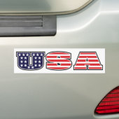 USA BUMPER STICKER | Zazzle