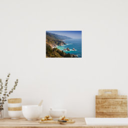 USA, California. California Coast, Big Sur Poster | Zazzle