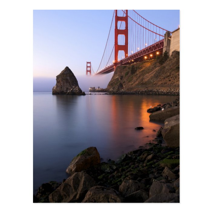 USA, California, San Francisco. Golden Gate Postcard | Zazzle.com