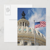 USA, Columbia, Washington DC, Capitol Building Postcard | Zazzle