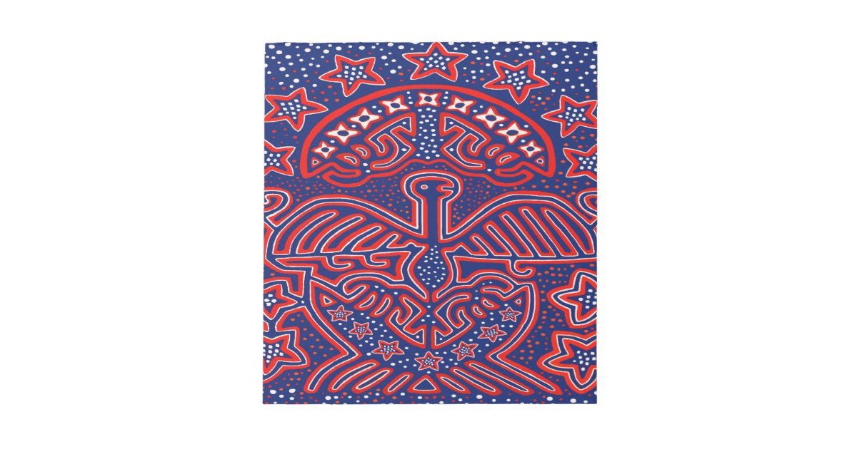 USA Eagle Democratic Patriot Notepad | Zazzle