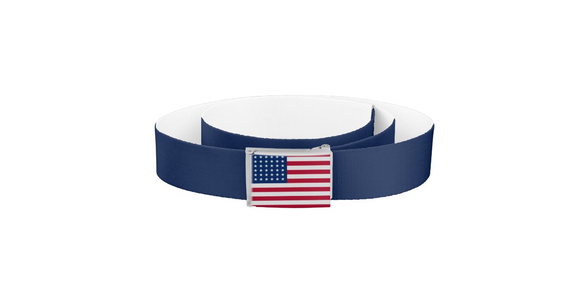 USA Flag Belt | Zazzle