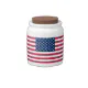 USA Flag Candy Jar | Zazzle