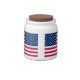 USA Flag Candy Jar | Zazzle