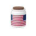 USA Flag Candy Jar | Zazzle