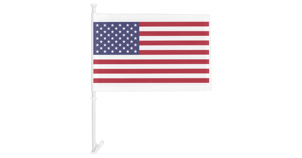 USA Flag Car Flag | Zazzle