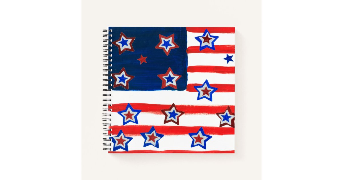 USA Flag Notebook | Zazzle