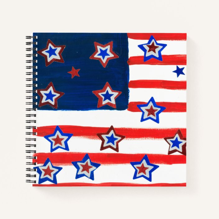 USA Flag Notebook | Zazzle.com