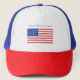 USA Flag Patriotic Cap | Zazzle