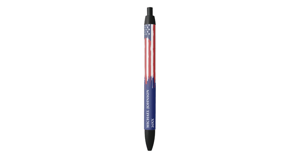 USA FLAG Political campaign Promotional Pen | Zazzle