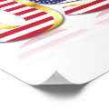USA Flag Poster United States of America | Zazzle