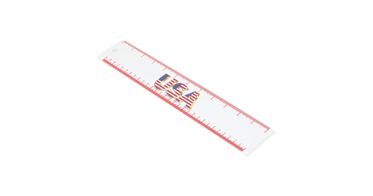 USA Flag Ruler | Zazzle