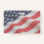 USA Flag Student ID Homeschool or Private School Badge | Zazzle
