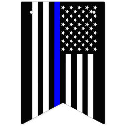 USA Flag Thin Blue Line Memorial Symbolic on | Zazzle
