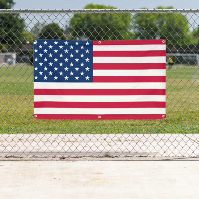 USA Flag - United States of America - Patriotic Banner | Zazzle
