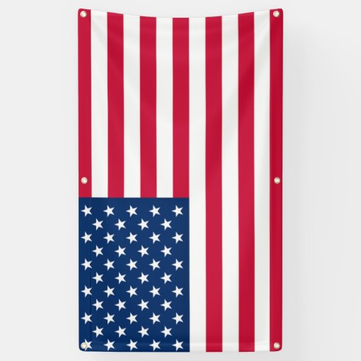 USA Flag - United States of America - Patriotic Banner | Zazzle