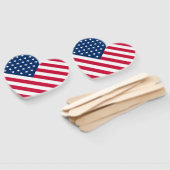 USA Flag - United States of America - Patriotic Hand Fan | Zazzle