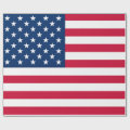USA Flag - United States of America - Patriotic Wrapping Paper | Zazzle
