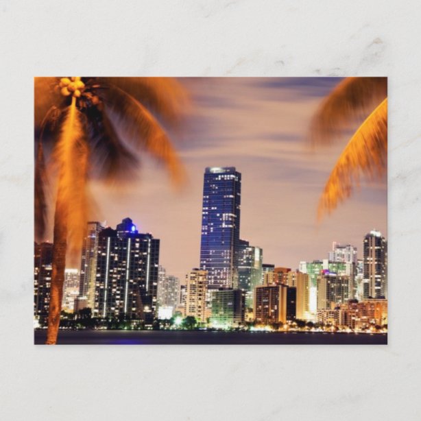 Miami Postcards - No Minimum Quantity | Zazzle