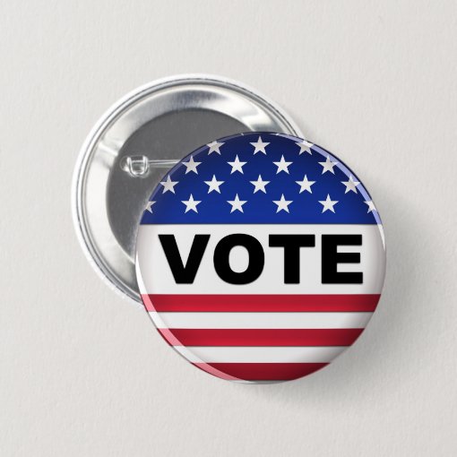 USA Go Vote - Button | Zazzle