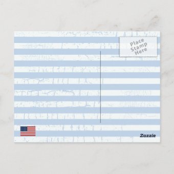 USA map & flag Postcard | Zazzle