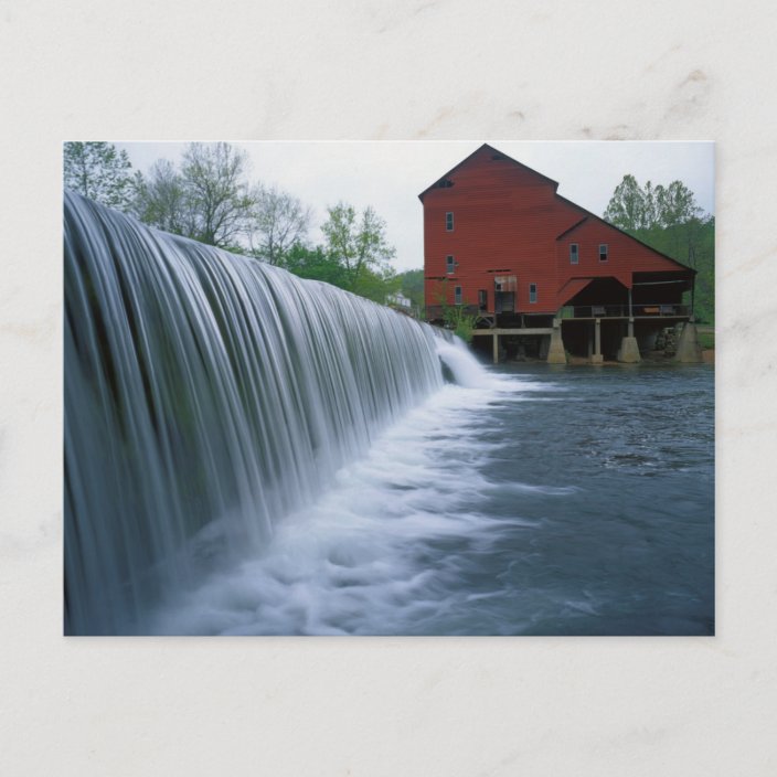 USA, Missouri, Ozark County, Rockbridge Mill Postcard | Zazzle.com