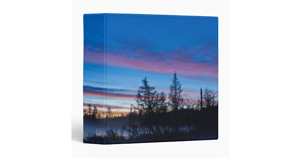 USA, New York, Adirondack Mountains 3 Ring Binder | Zazzle