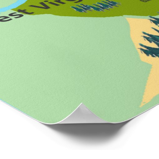 USA Northeast States Map Poster | Zazzle