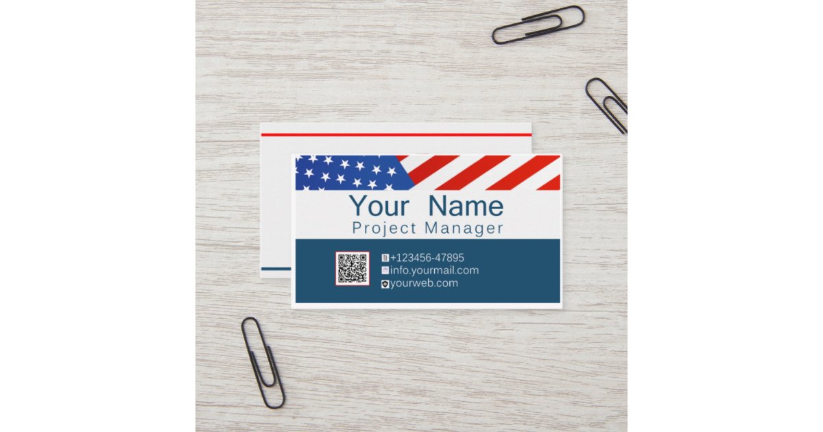 USA Official Business Card | Zazzle