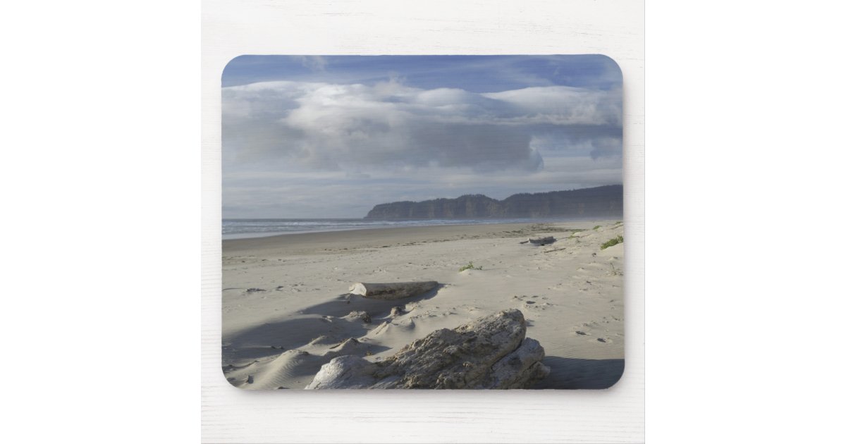 USA, Oregon, Sand Dunes and Ocean, Pacific City Mouse Pad | Zazzle