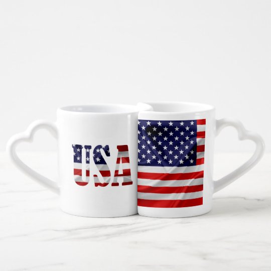 USA Patriotic Coffee Mug Set | Zazzle.com