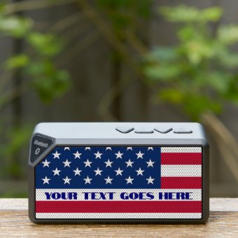 USA Patriotic Flag Bluetooth Speaker | Zazzle