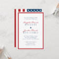 USA Patriotic Flag Wedding 2 Invitation | Zazzle