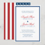 USA Patriotic Flag Wedding Invitation | Zazzle