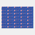 USA Patriotic Flag Wrapping Paper Set of 3 | Zazzle