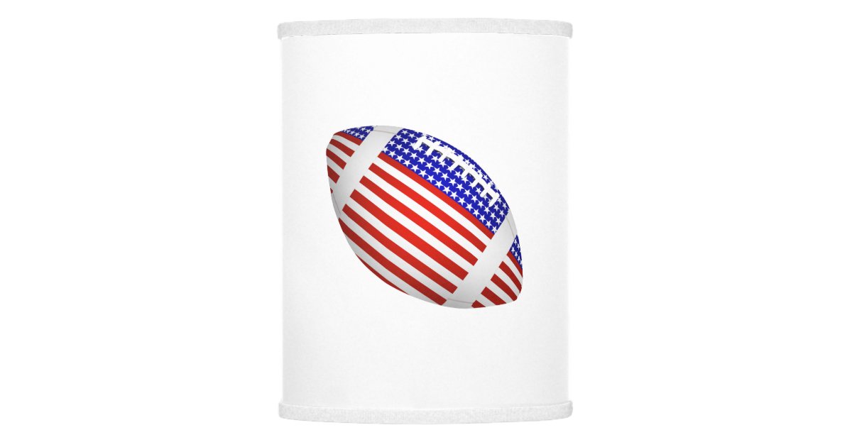 USA Patriotic Football Sports Lamp Shade | Zazzle