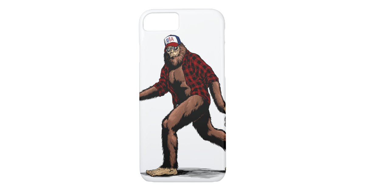 USA Sasquatch Case-Mate iPhone Case | Zazzle