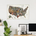USA State Collage Poster | Zazzle