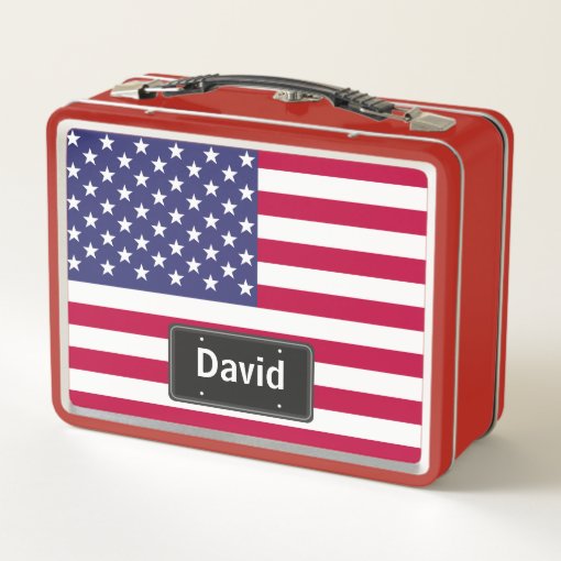 USA State Flag - Georgia Metal Lunch Box | Zazzle