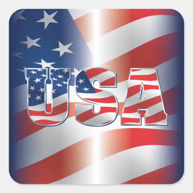 USA Sticker | Zazzle