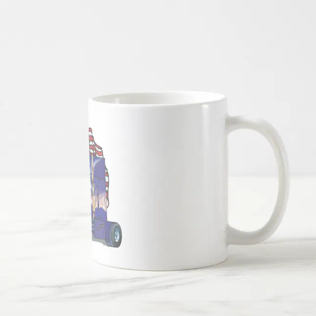 USA Truck Driver Coffee Mug | Zazzle