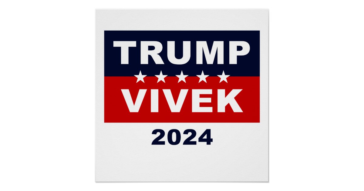 USA Trump Vivek 2024 Poster | Zazzle