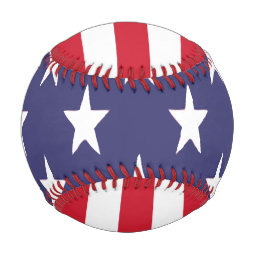 USA United States American Flag Personalized Baseball | Zazzle